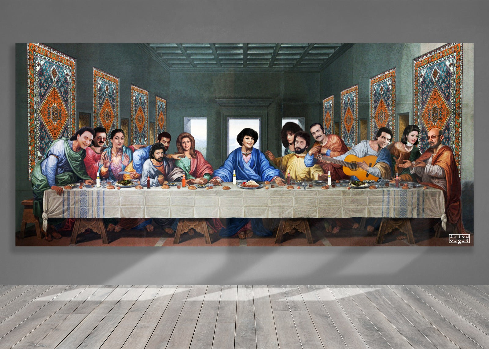 The Last Supper (Shame Akhar) 004 – Kiarash Khalili Artshop
